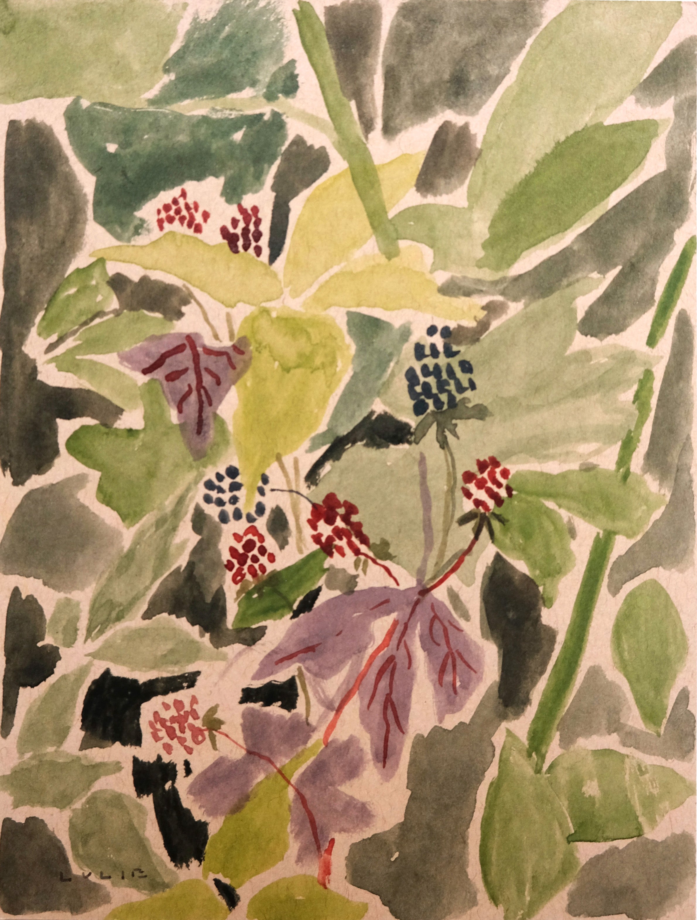 Blackberries from the Farm No. 5 – Lulie Wallace
