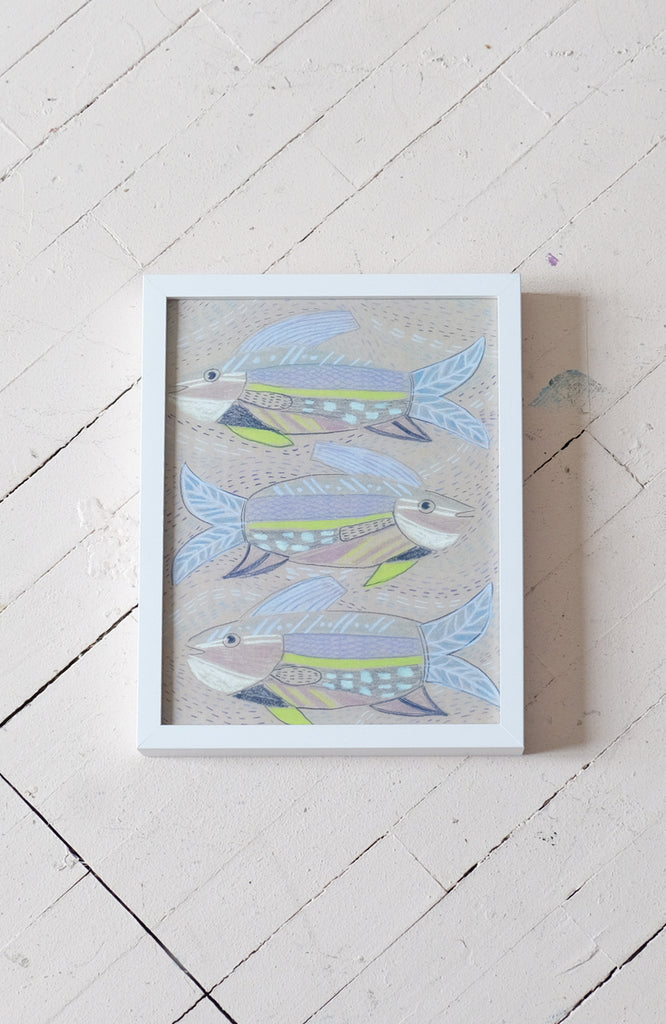 "F" is for Fish - Print | Lulie Wallace