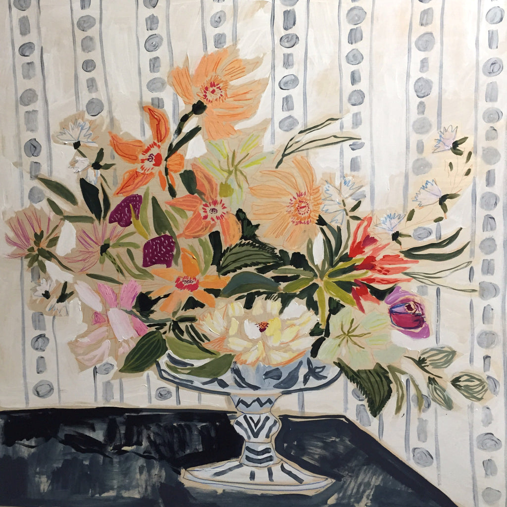 FLOWERS FOR MIMS - 36x36 | Lulie Wallace