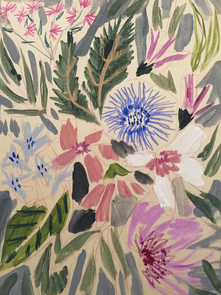 FLOWERS FOR FARRAH - 9x12 | Lulie Wallace