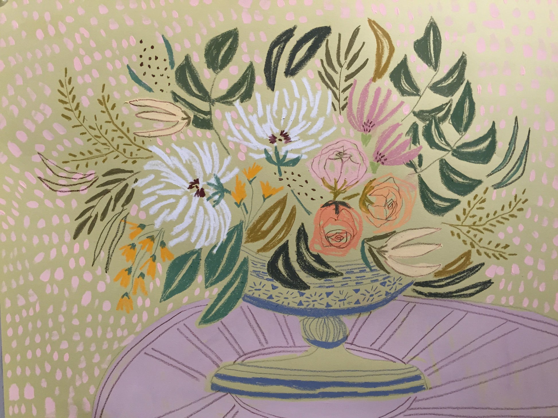 18X24 FLOWERS FOR SHELLY – Lulie Wallace